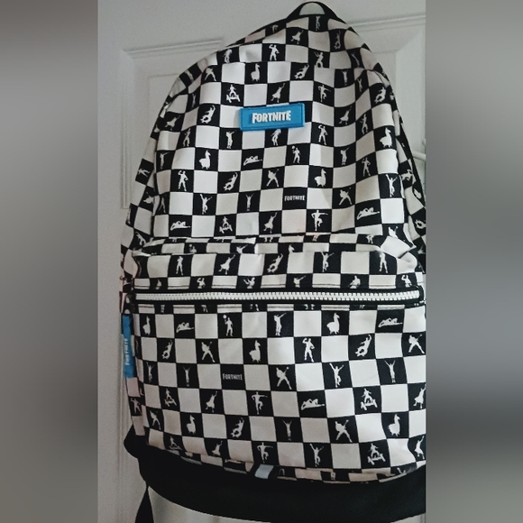 Fortnite | Other | Fortnite Kids Backpack With Black And White ...